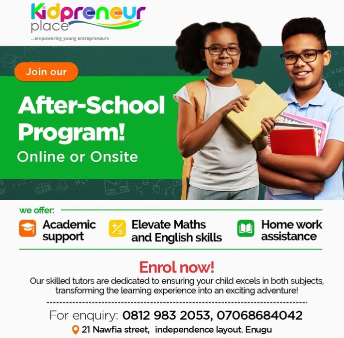After School Programs – Kidpreneur Place
